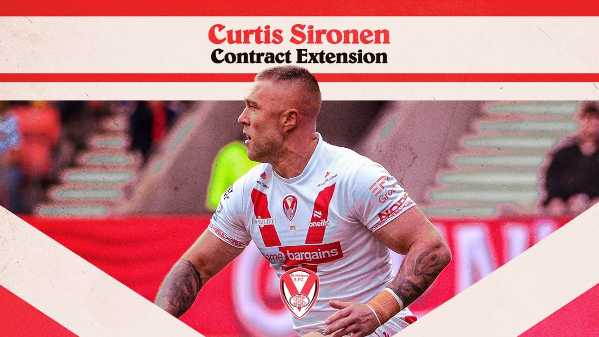 Curtis Sironen signs Saints extension to 2027 | St.Helens R.F.C.