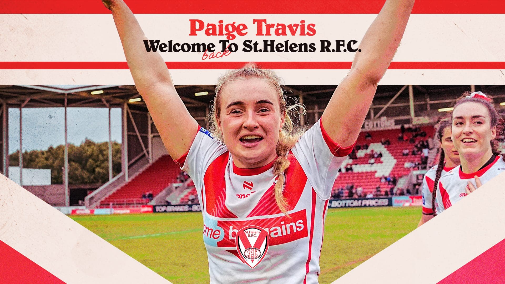 Paige Travis returns to St.Helens | St.Helens R.F.C.