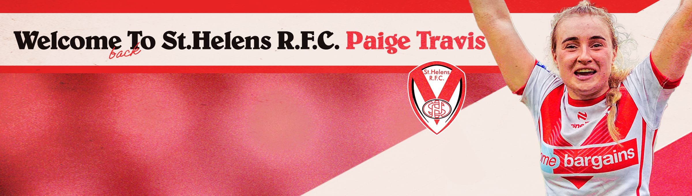 Paige Travis returns to St.Helens | St.Helens R.F.C.