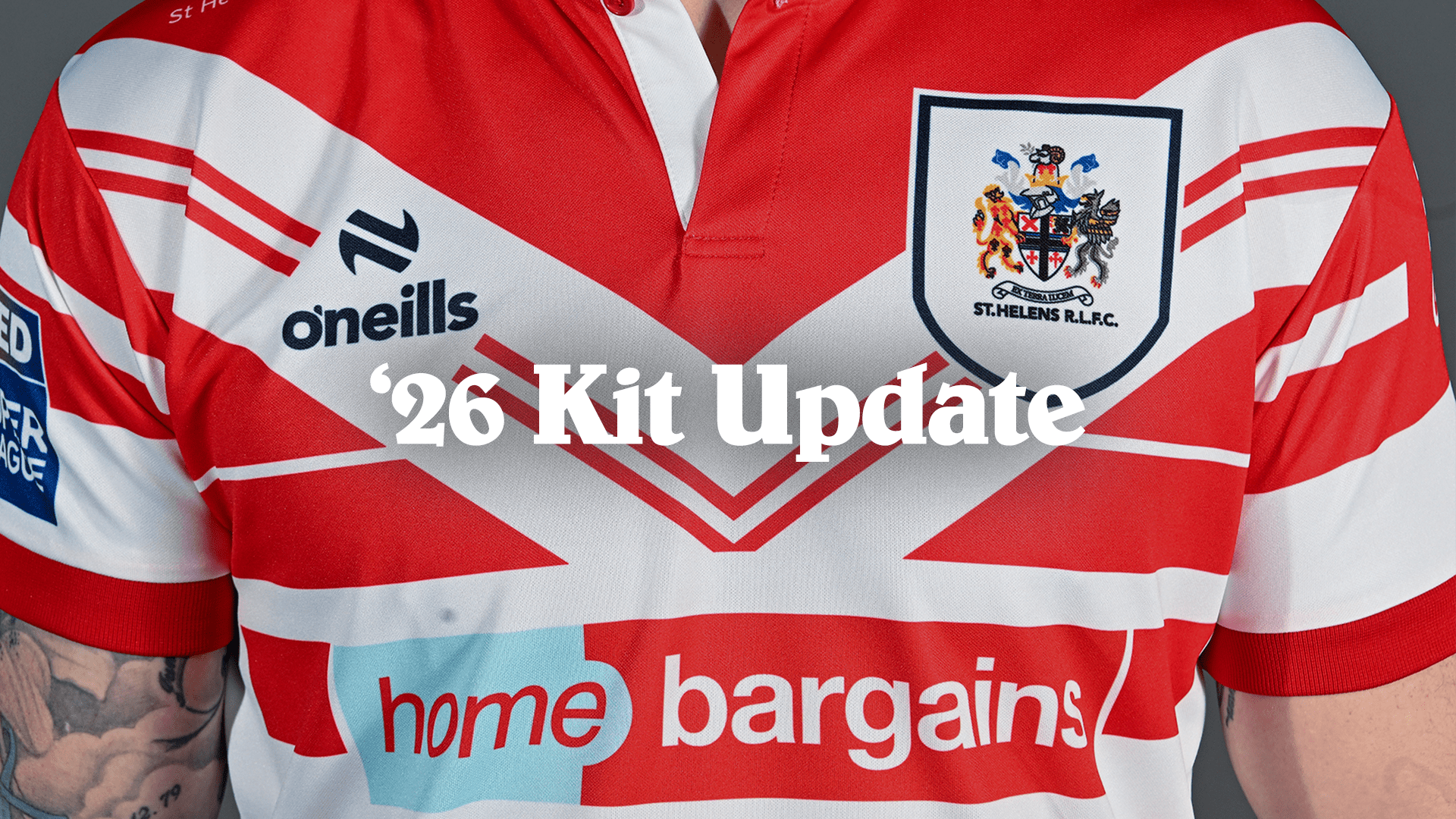 '26 Home Kit Update | St.Helens R.F.C.