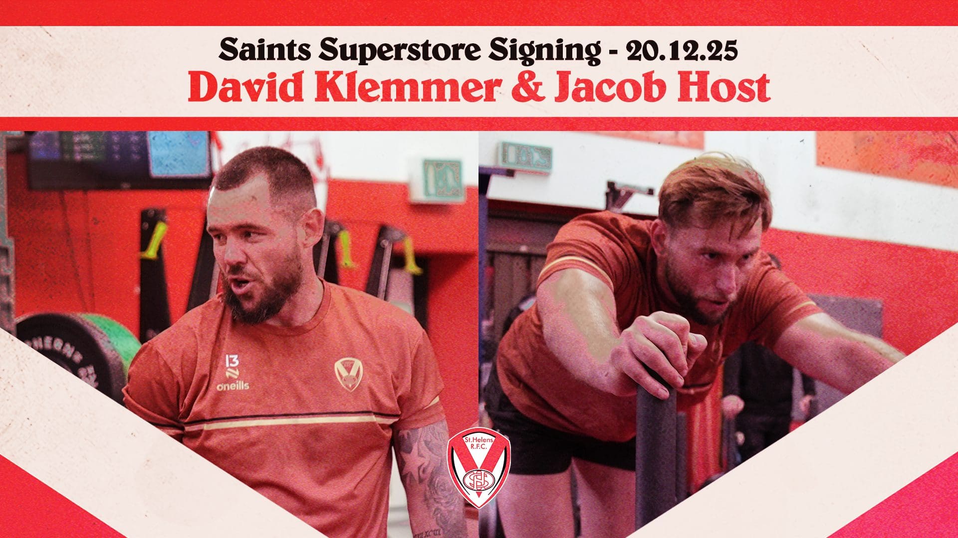 Shop Signing: Klemmer & Host In-Store This Saturday | St.Helens R.F.C.
