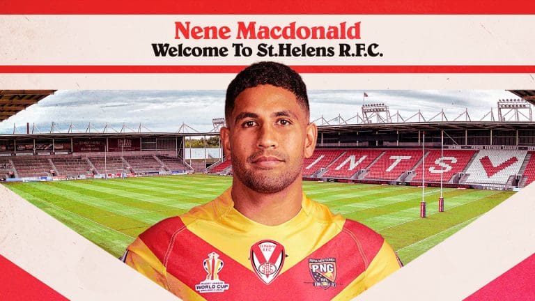 Nene Macdonald joins St.Helens | St.Helens R.F.C.
