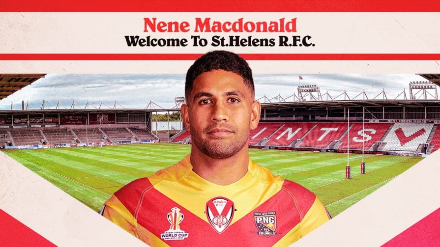 Nene Macdonald joins St.Helens | St.Helens R.F.C.