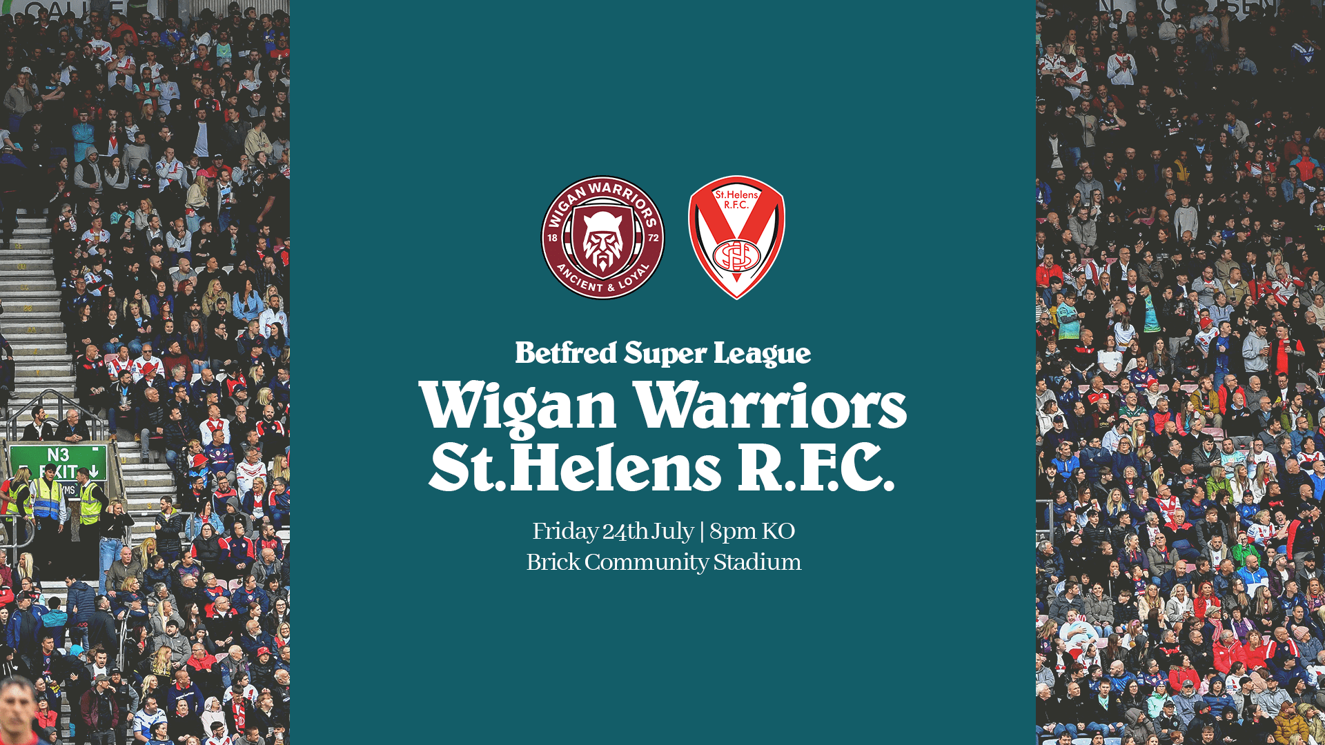 Ticket information for Wigan Warriors Away | St.Helens R.F.C.